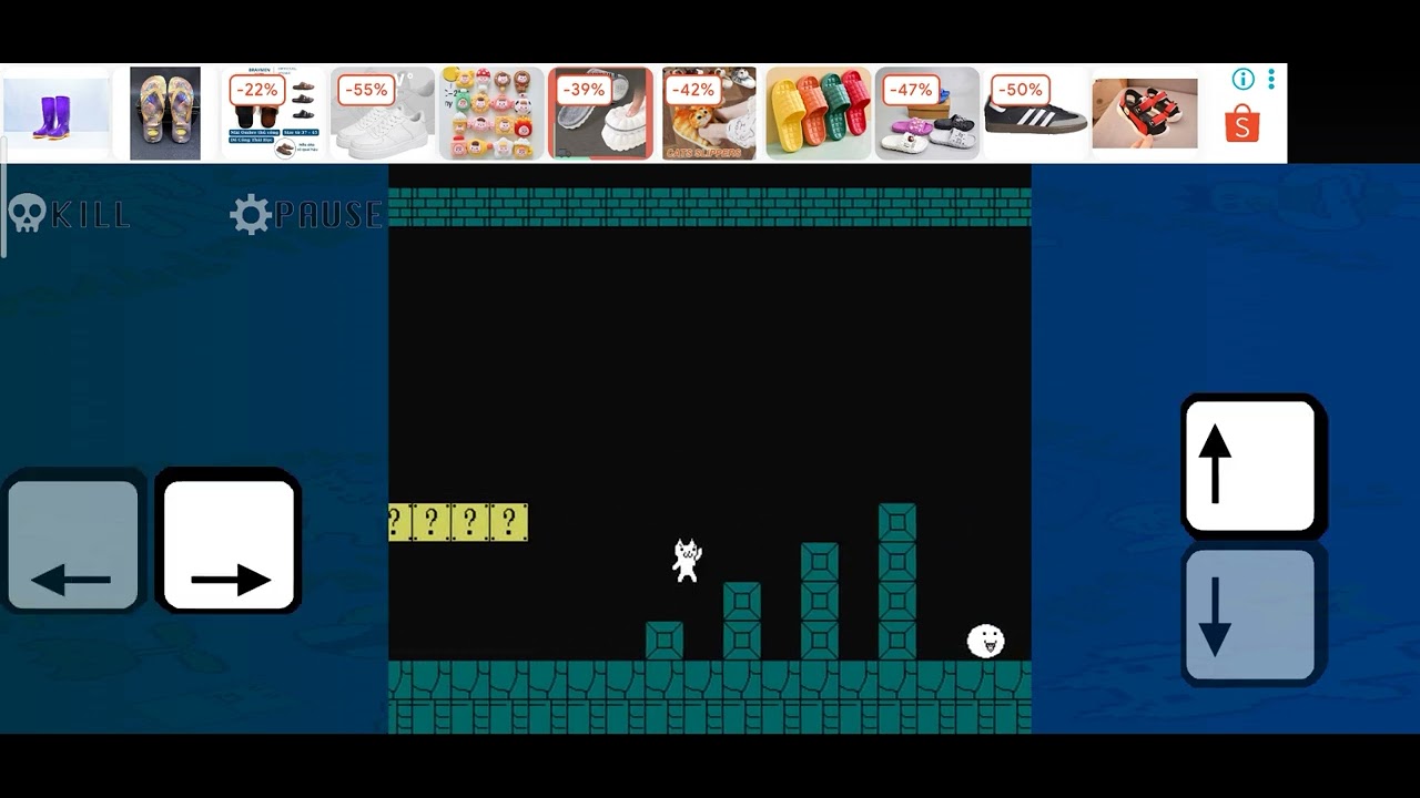 Playing syobon action for the first time part 1 - YouTube