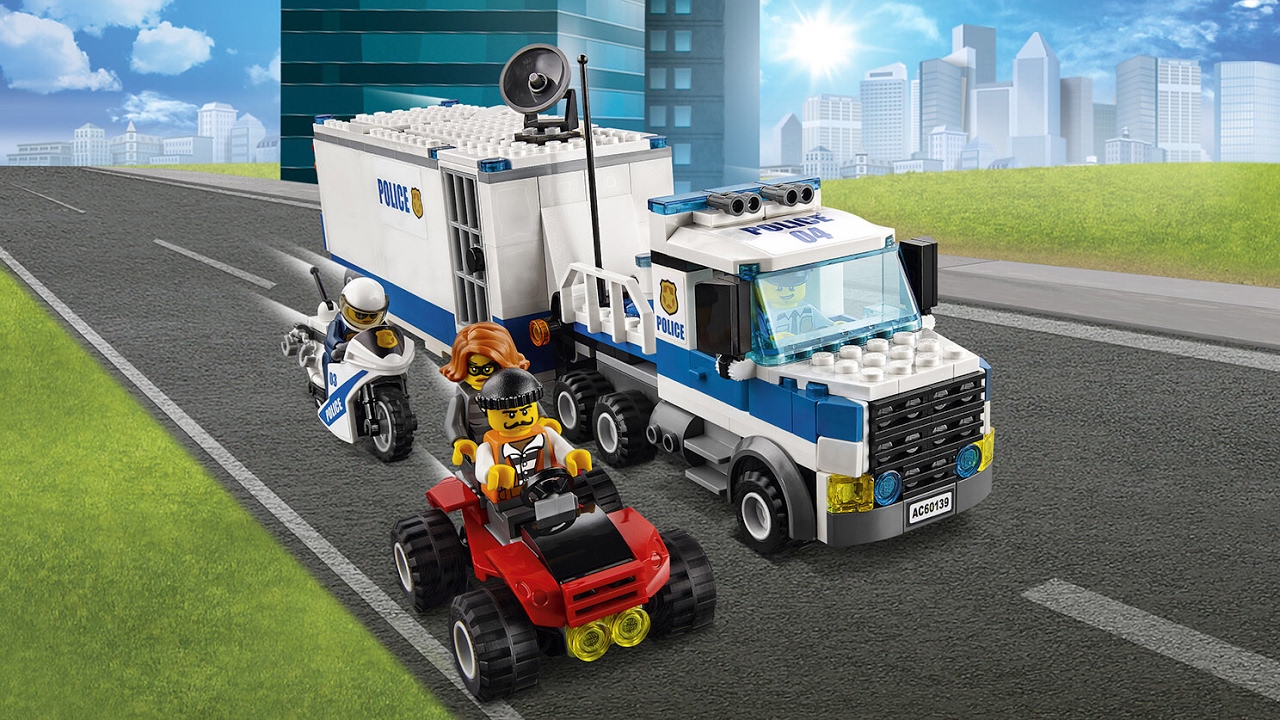 Lego city reviews: Police mobile command center - YouTube