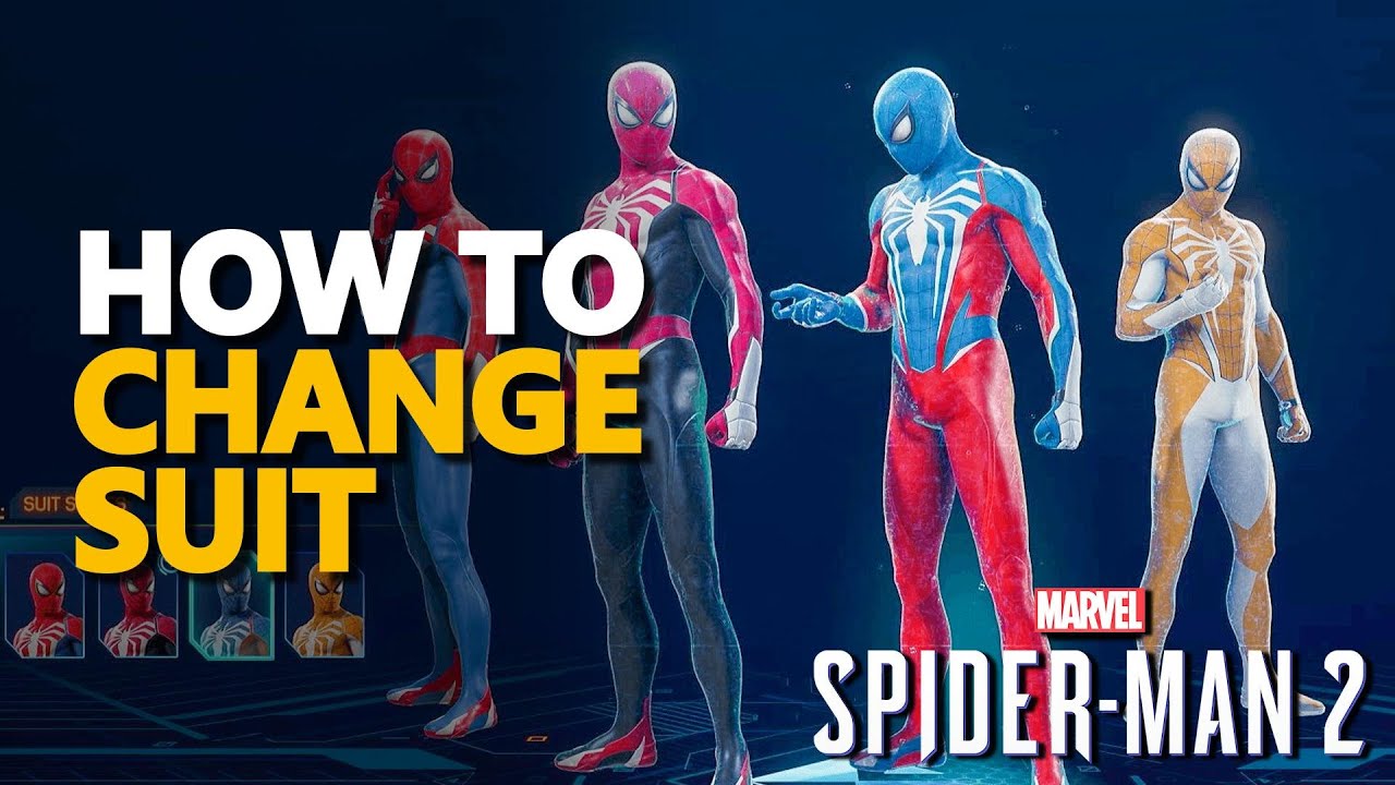 How to change Suit Spider Man 2 - YouTube