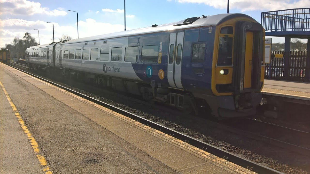 158870 Northern leaving Swinton (South Yorkshire) railway station - YouTube