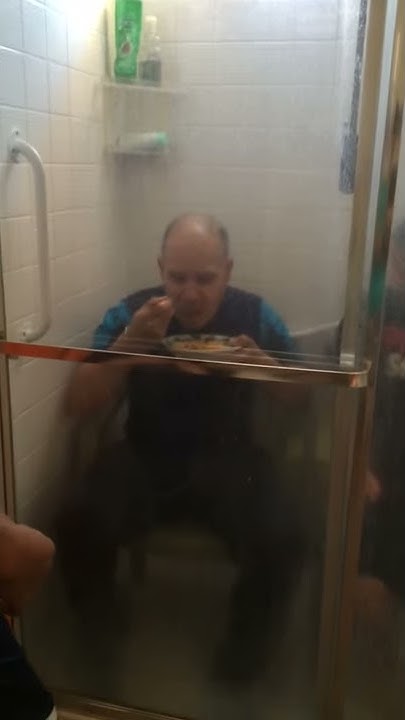 Hey Jimmy Kimmel I Served My Dad Breakfast In The Shower Youtube