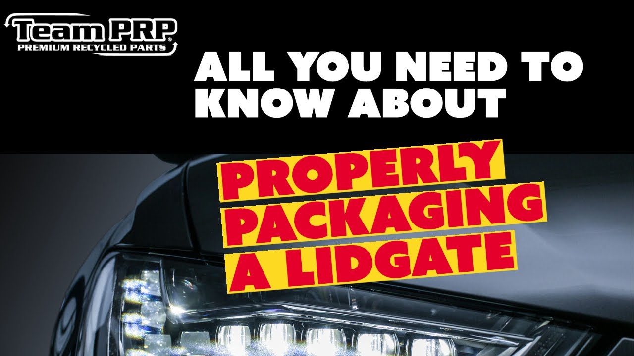 Team PRP Guidelines for Packaging a Lidgate - YouTube
