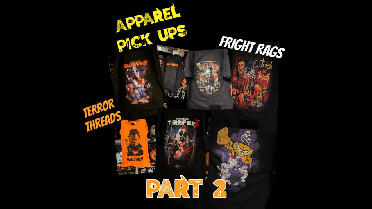 Apparel Pick Ups from Terror Threads & Fright Rags! Halloween 1978 ...