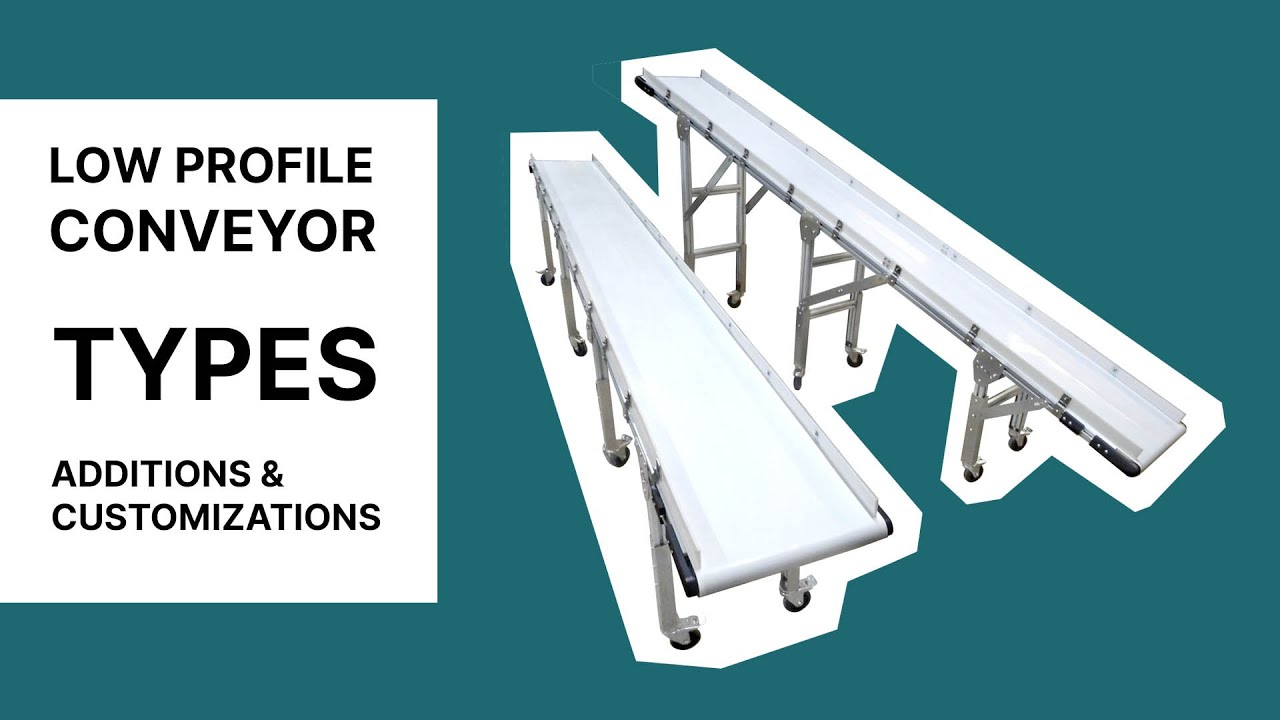Low Profile Conveyor Types + Customizations - Royal Conveyor Solutions ...