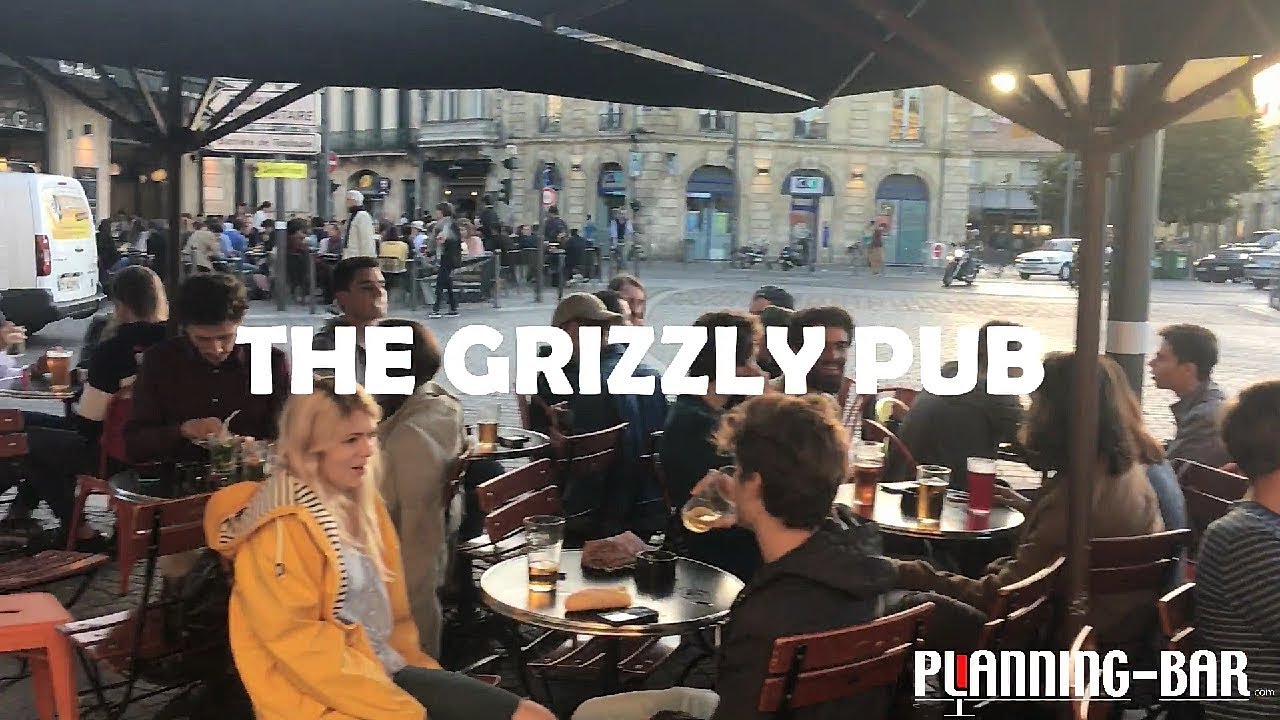 The Grizzly pub bordeaux - YouTube