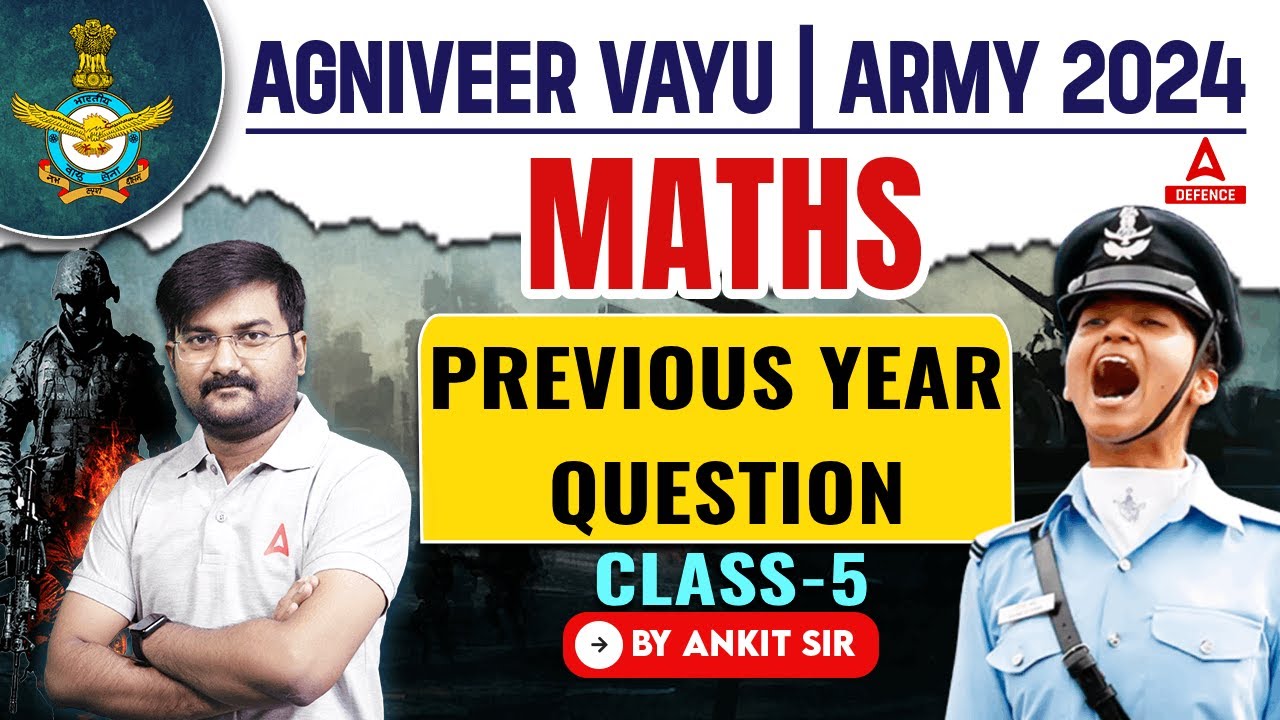 Agniveer Vayu/Army 2024 | Maths - Previous Year Question ( Class-6 ) by ...