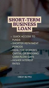 Short-Term vs. Long-Term Business Loans: Which One Is Right for You? - YouTube