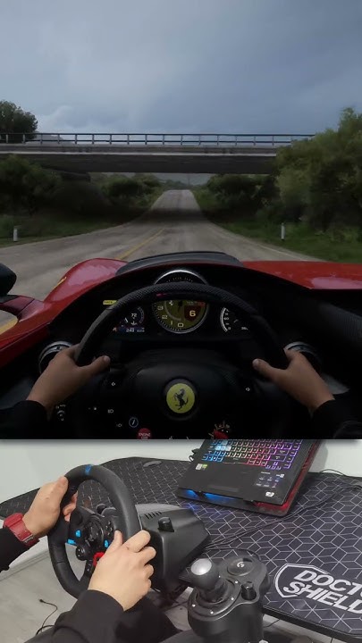 FERRARI MONZA SP2 2019 | Forza Horizon 5 | Steering Wheel Gameplay #shorts - YouTube