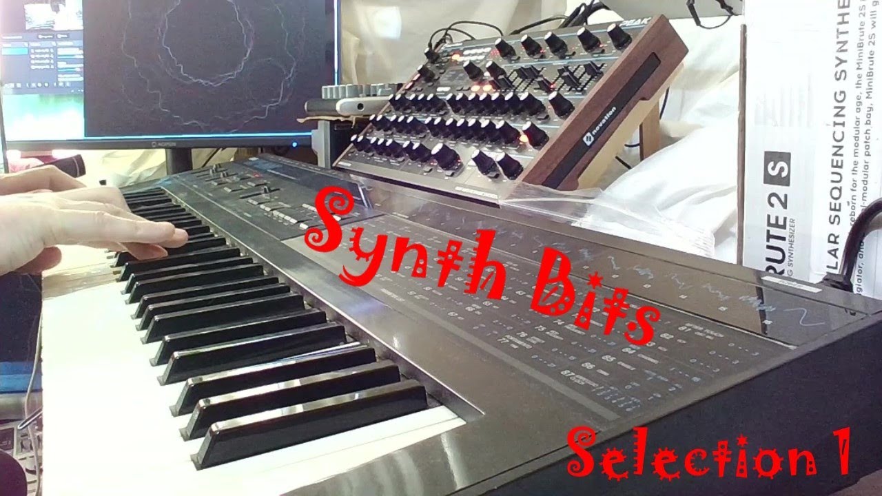 Various Synth Bits Selection 1 #synthesizer #synthjam #dawless - YouTube