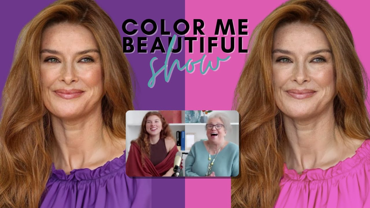 Wearing your best colors in 2024 | Before & After Color Analysis - YouTube