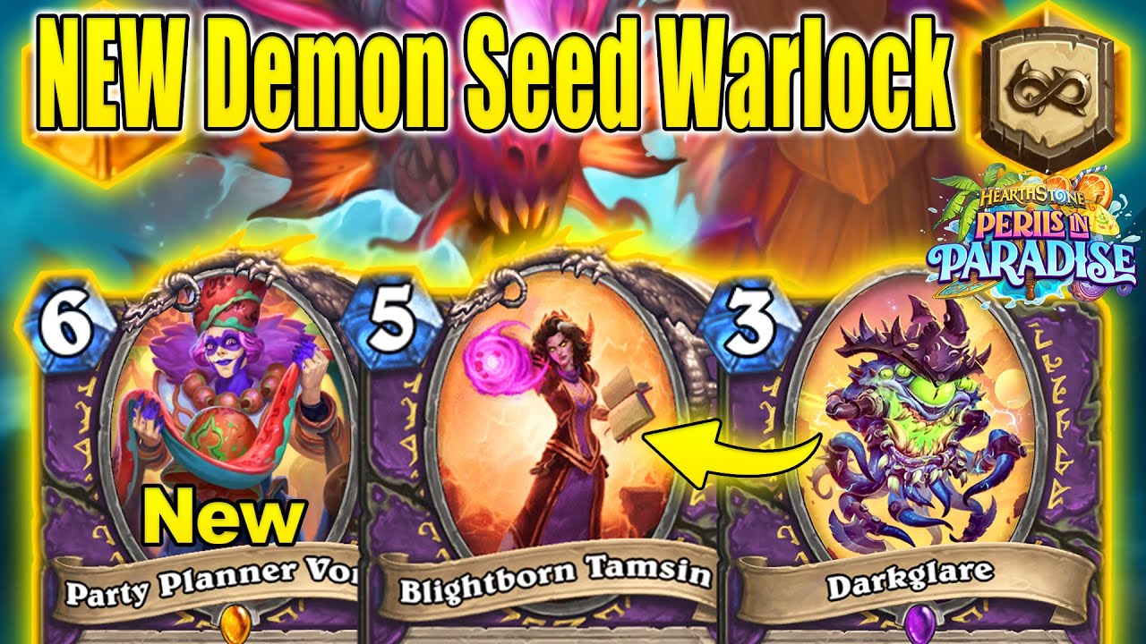 NEW Warlock Legendary In Best Demon Seed Warlock Deck Is Here At Perils ...