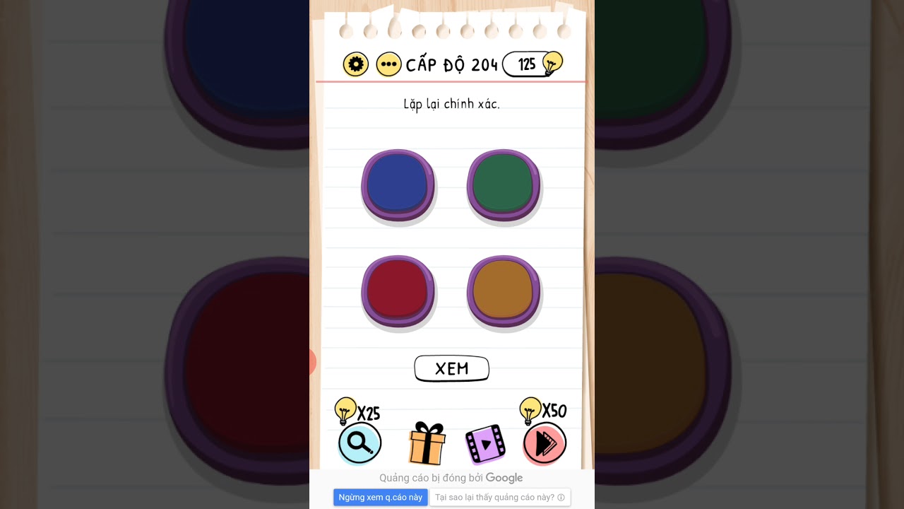 Hướng dẫn Brain Test level 204 - Gameplay walkthrough, solution - YouTube