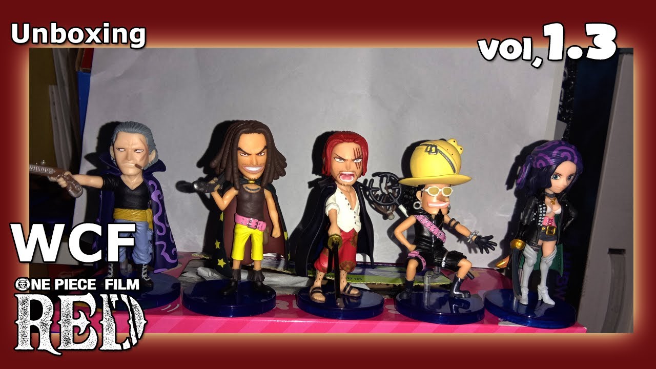 WCF One Piece Film RED VOL.1.3 | (Unboxing แกะกล่อง) - YouTube