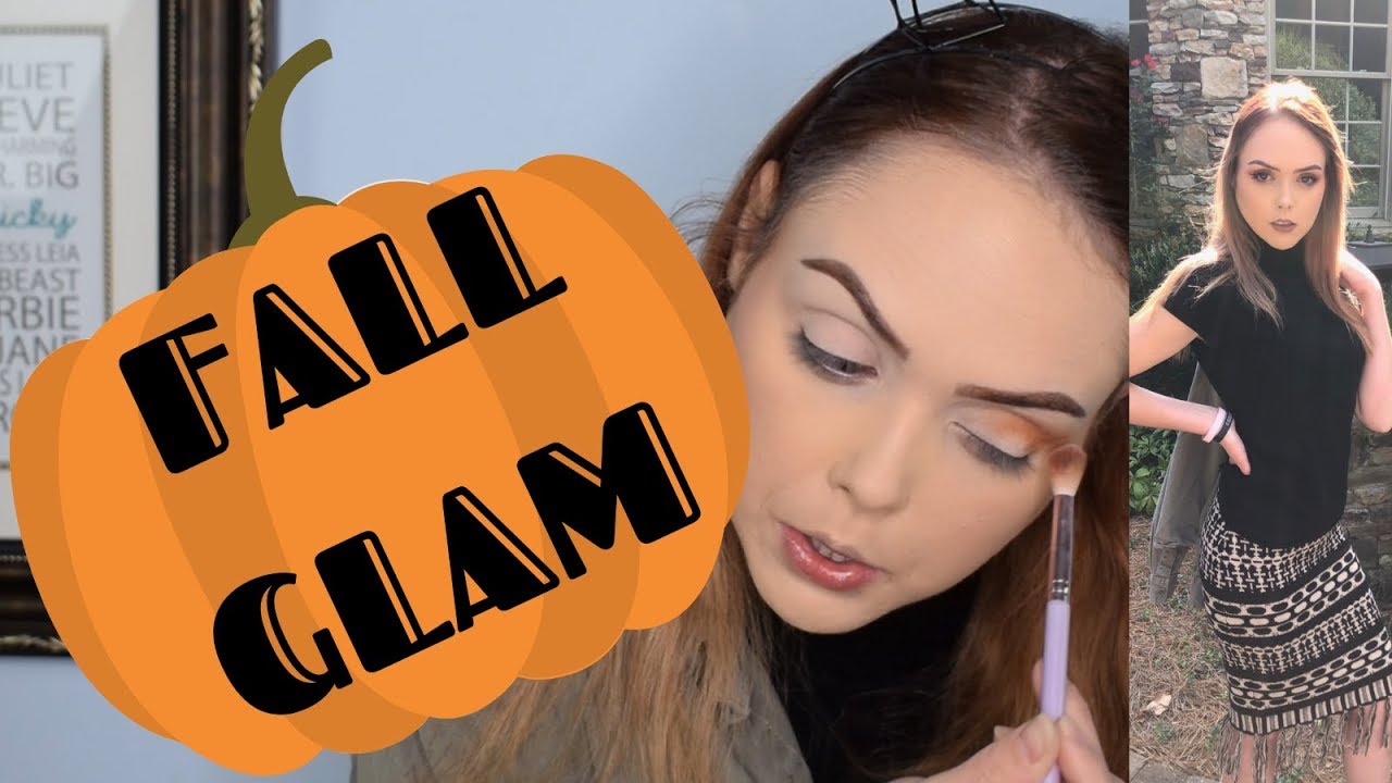 FALL GLAM LOOK! - YouTube