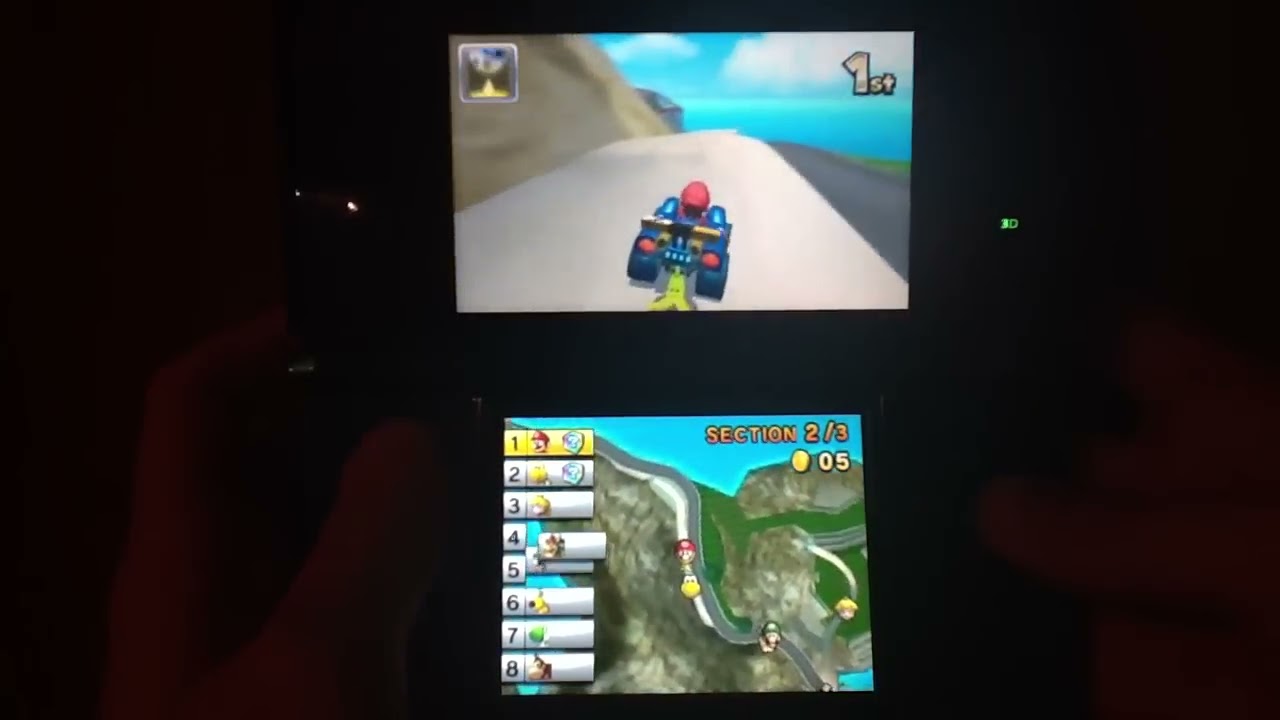 Mario kart 7 - wuhu island loop - YouTube