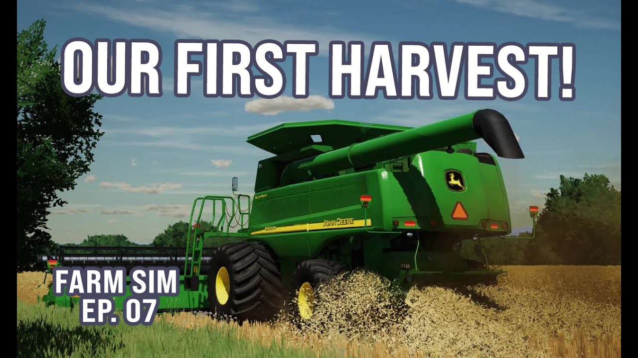 Harvest Time! | Farm Sim Server Stream - YouTube