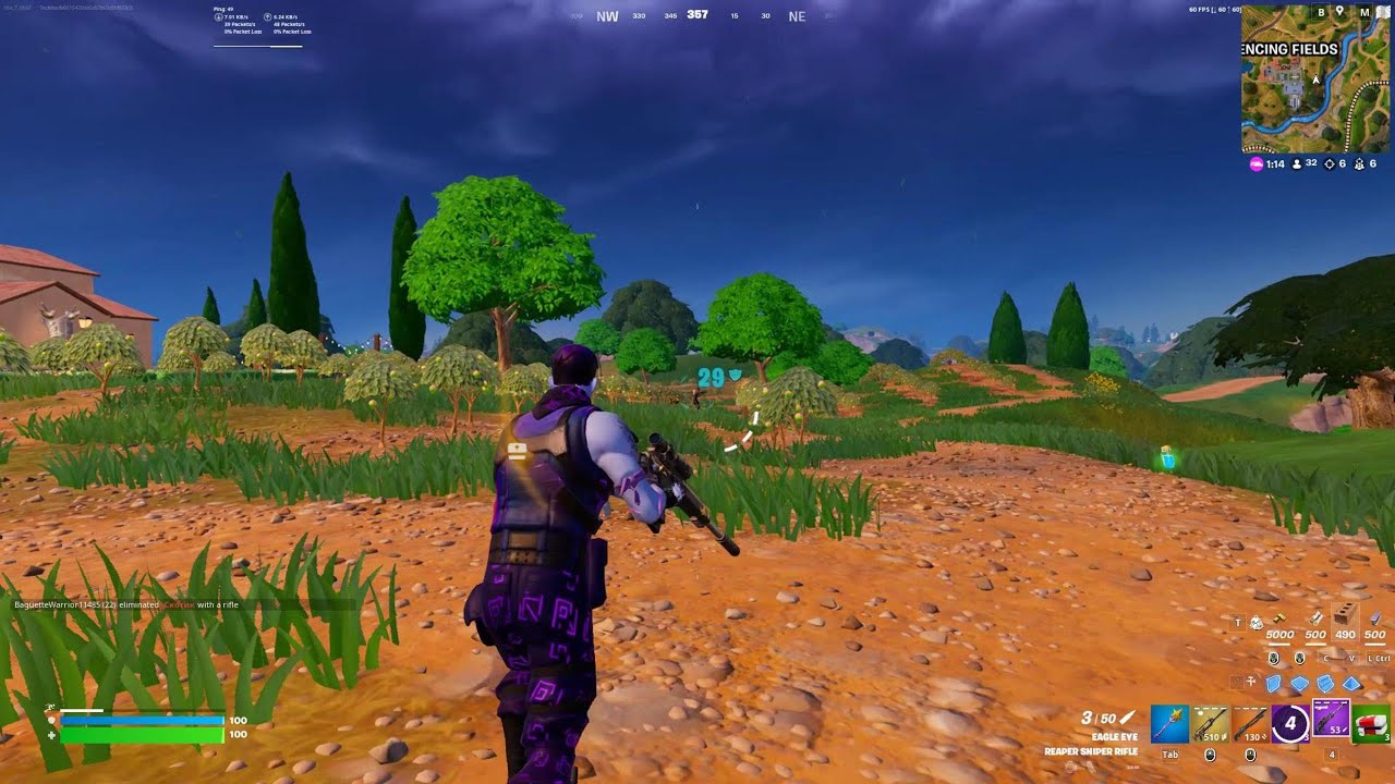 Fortnite on Ps4 Graphics - YouTube