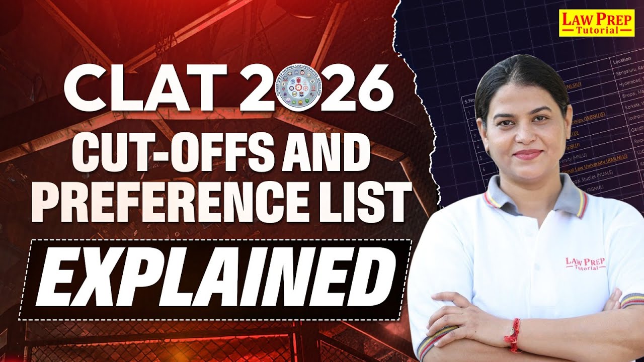 CLAT 2026 Preference List: Correct NLU Ranking & Cut-Offs (Gen, OBC, SC ...