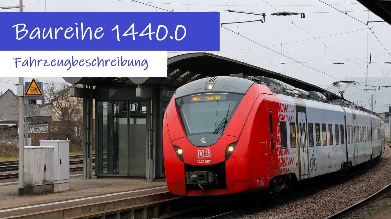 Alstom Coradia Continantal - DB BR 1440 Saarland / Rheinland-Pfalz ...