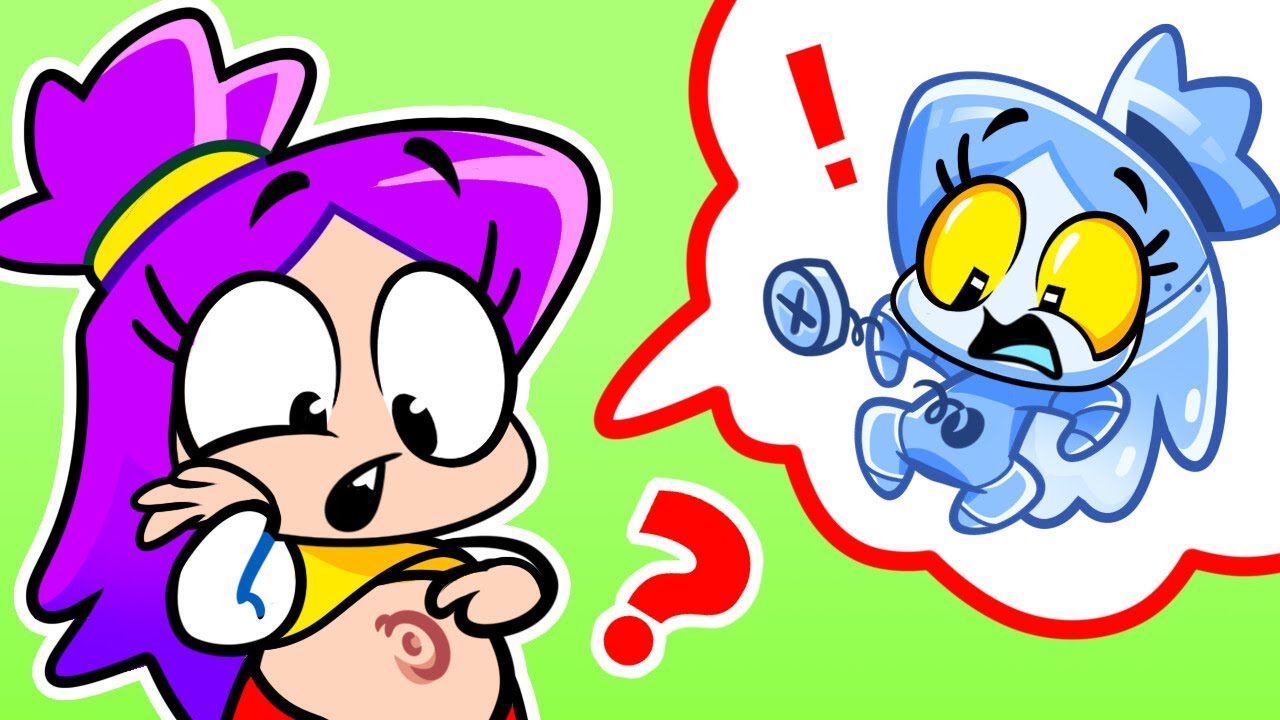 ¿Por qué tenemos ombligo? Dibujos educativos para niños | Viv y Denny ...