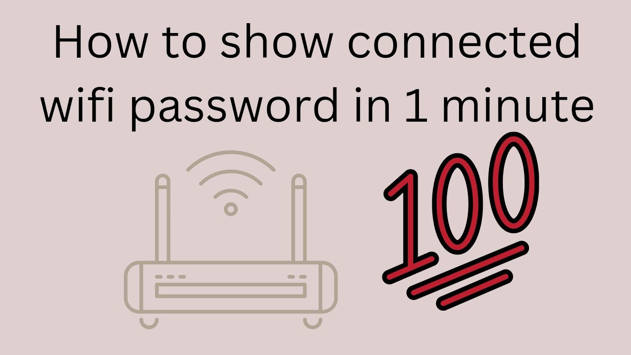 How to show connected wifi password||100% working||Only connected wifi ...