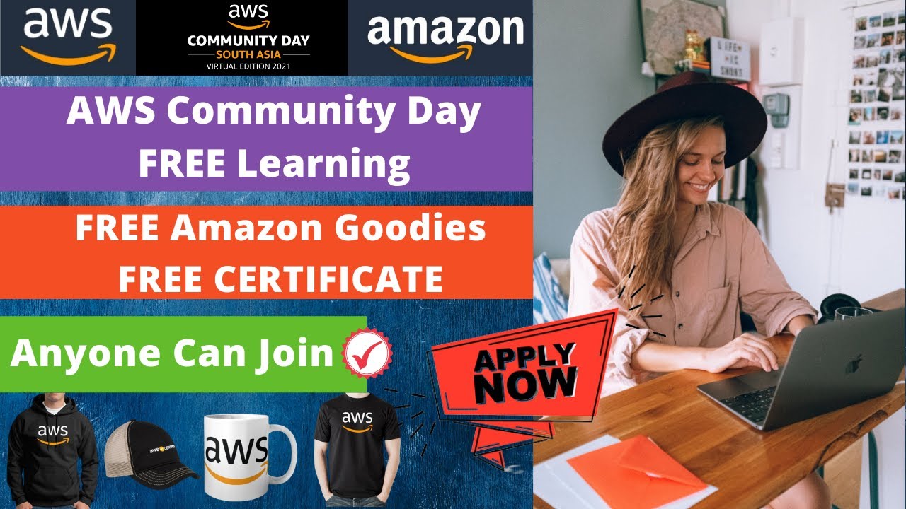 AWS Community Day South Asia | Free Amazon T- shirts | FREE Goodies ...