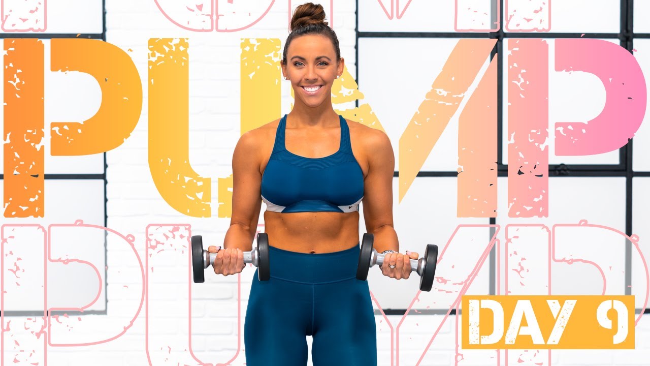 40 Minute Upper Body Pull Challenge Workout | PUMP - Day 9 - YouTube
