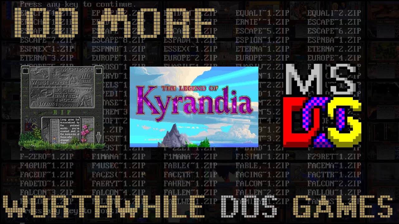 100 More Worthwhile DOS Games #1: The Legend of Kyrandia (1992) - YouTube