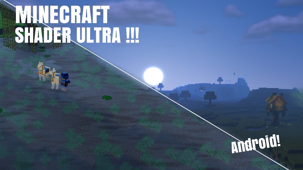 MINECRAFT : BICUBIC SHADERS v 2.5 ULTRA REALISTIC SHADERS MCPE - YouTube