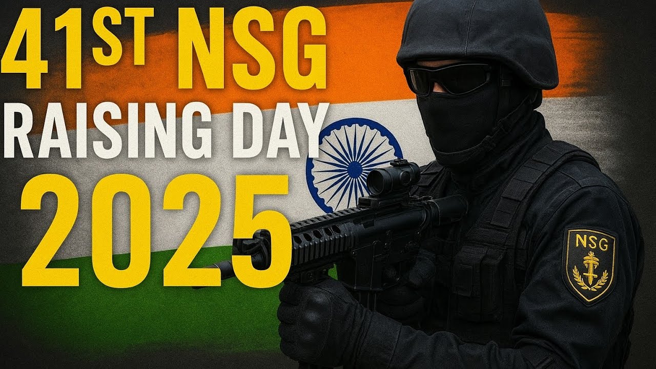 41th NSG Raising Day 2025 - YouTube