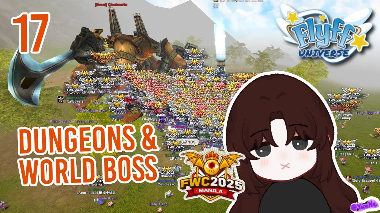 [Flyff Universe] Quests, Dungeons, and Hopefully World Boss, Let's Go ...