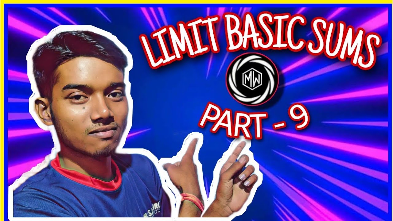 LIMIT PART - 9 MATHEMATICS FOR CLASS XI.@DINESH SIR LIVE STUDY - YouTube