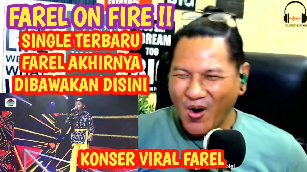 🔴AKHIRNYA SINGLE TUGIMAN Farel Dibawakan di Panggung Konser Viral Farel - YouTube