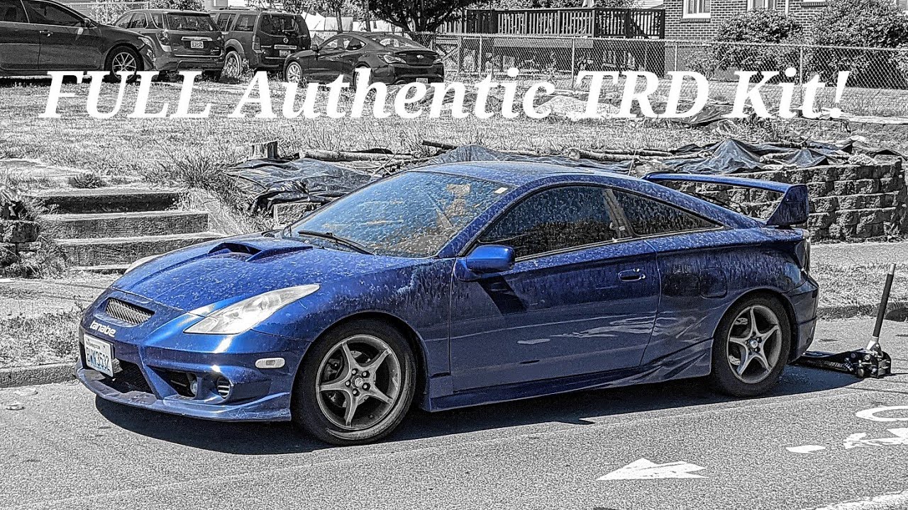 Pulling An Authentic TRD Kit Off A Junkyard Bound Celica! - YouTube