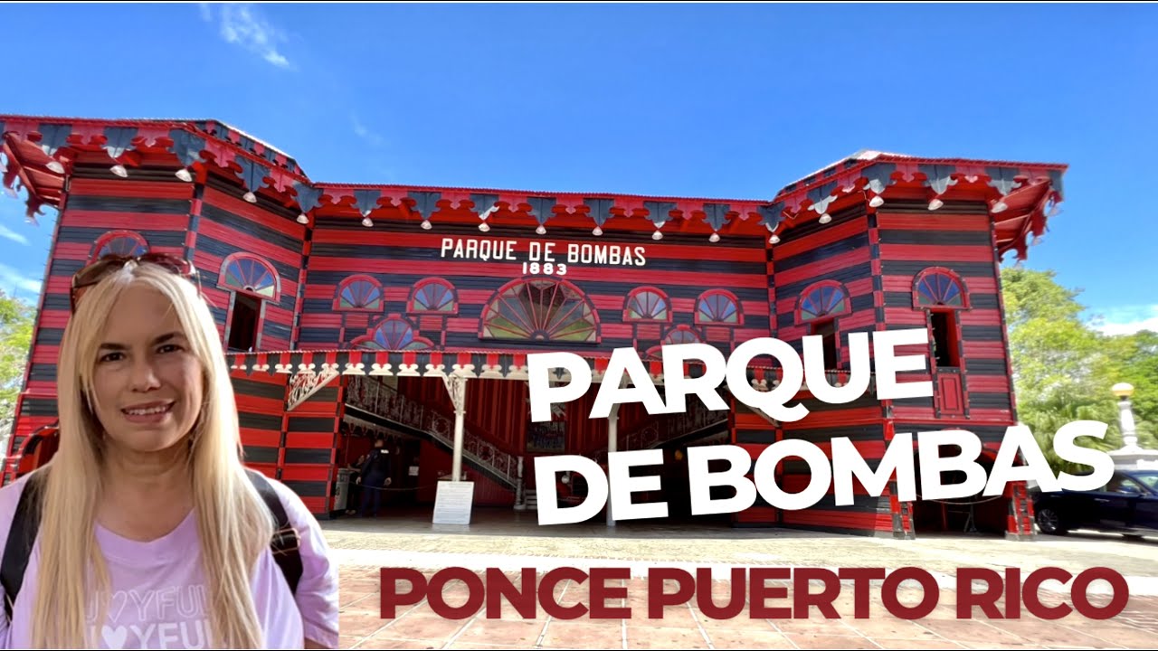 Parque de Bombas en Ponce, Puerto Rico 🇵🇷/ Edificio convertido en ...