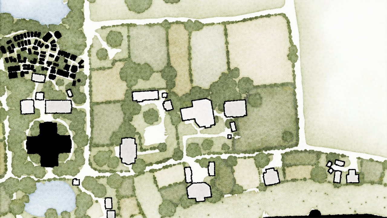 Drawing a Fantasy City Map in Illustrator 02 - Extramural - YouTube