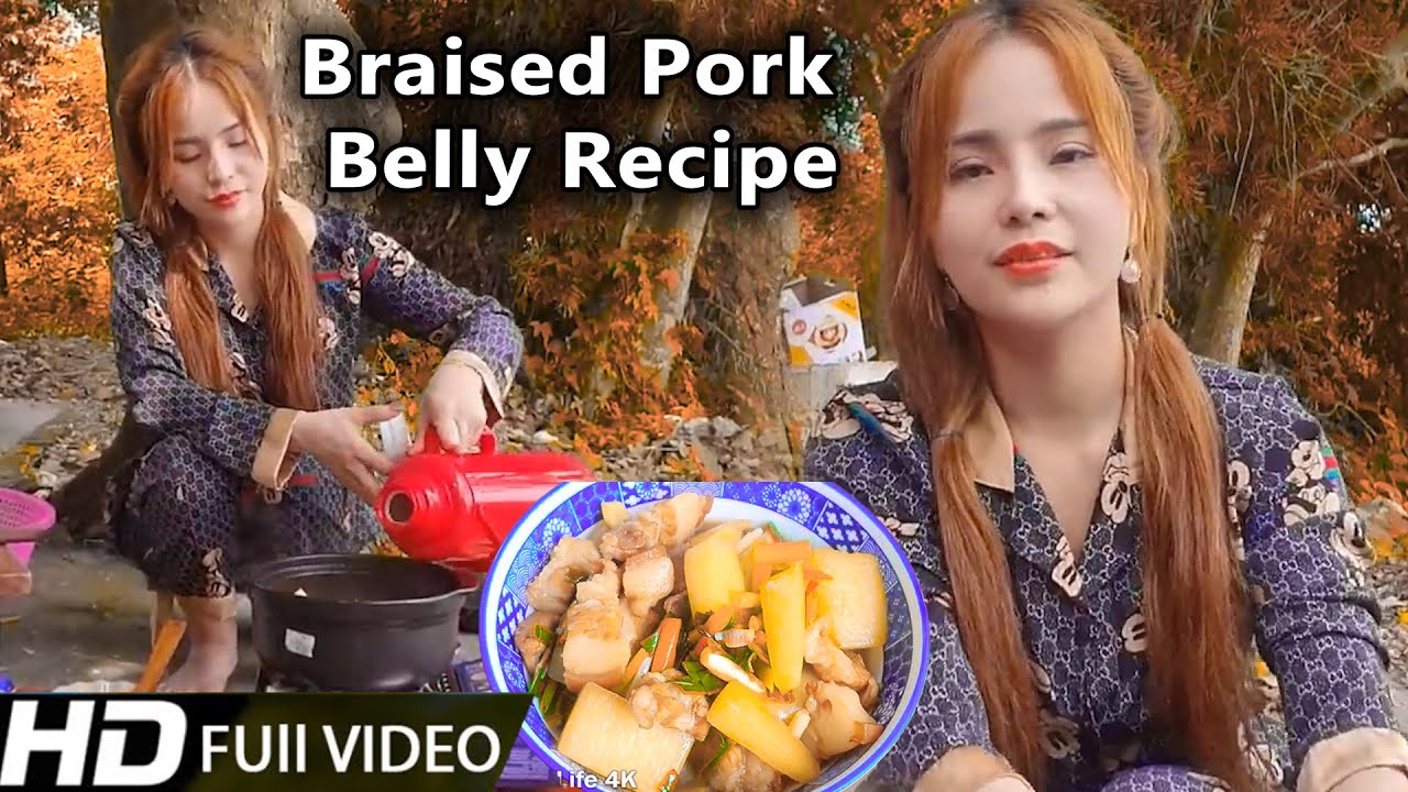 Yumi Daily Life 4K Braised Pork Belly Recipe - YouTube