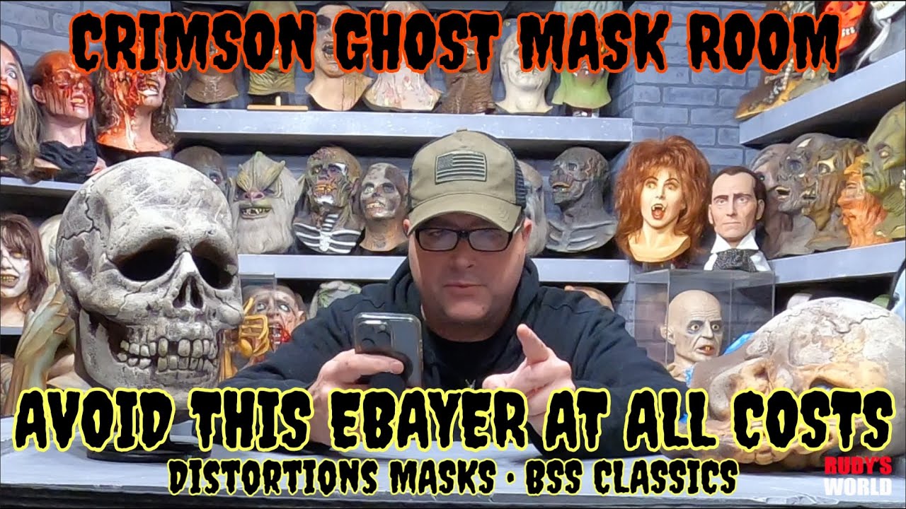 Crimson Ghost Mask Room EBAY DEAL THAT DROVE ME INSANE • Distortions & BSS MASKS ! - YouTube