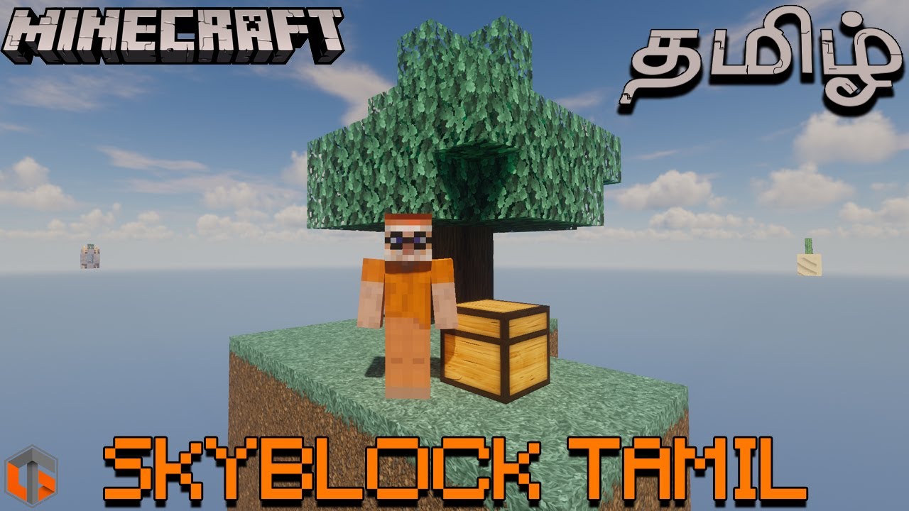 மைன்கிராப்ட் Minecraft SKYBLOCK Tamil Co-op Episode 1 Live Tamil Gaming ...