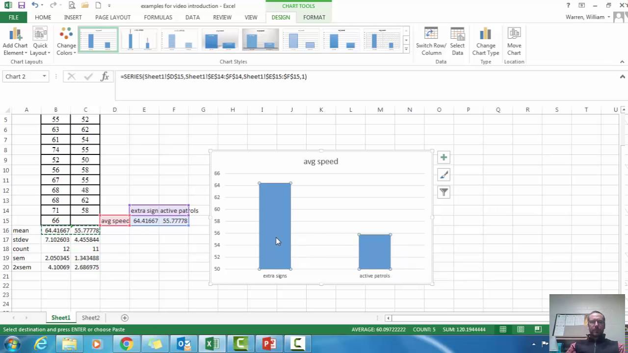 2 SEM Error Bars In Excel Generic Data YouTube 2-sem-error-bars-in-excel-generic-data-youtube
