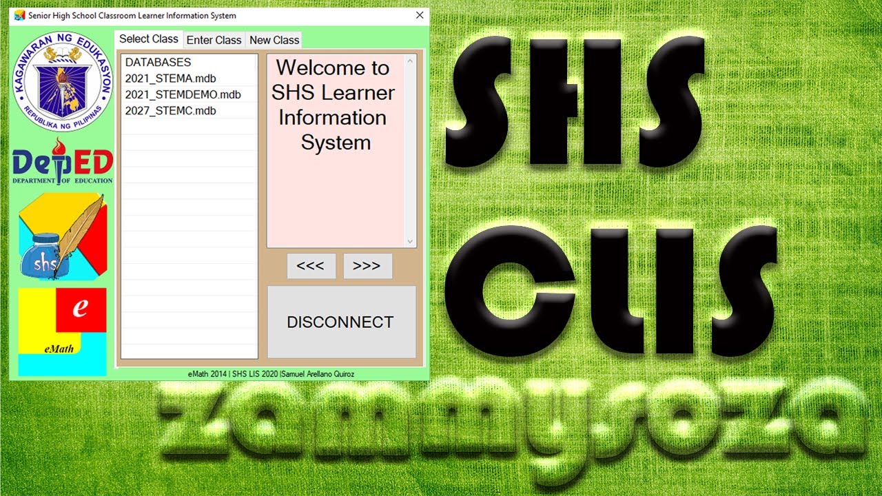 SHS Classroom Learner Information System - YouTube