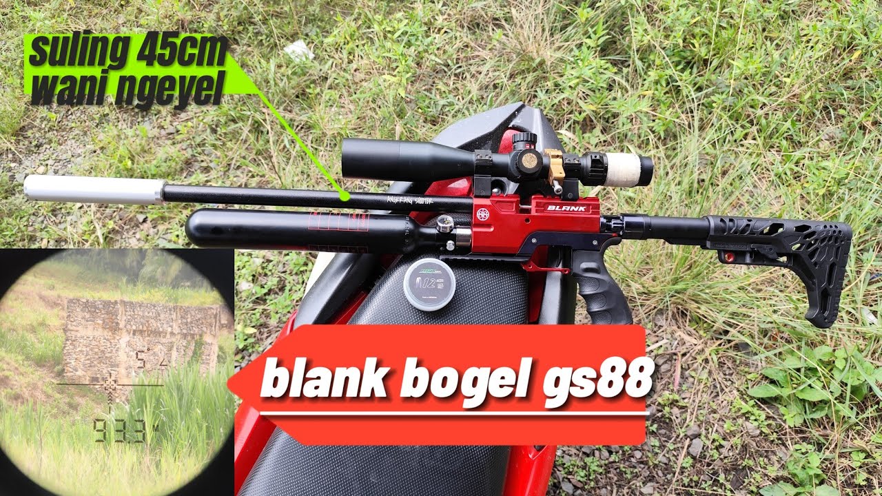 TES AKURASI BOGEL BLANK 93 METER GS88 #blackants #blacklava #blank # ...