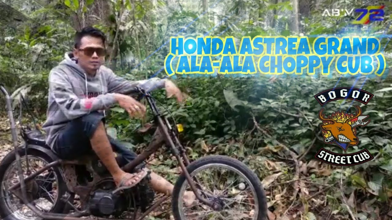 Astrea Grand ala-ala choppy cub | (pura pura Nge-REVIEW) - YouTube