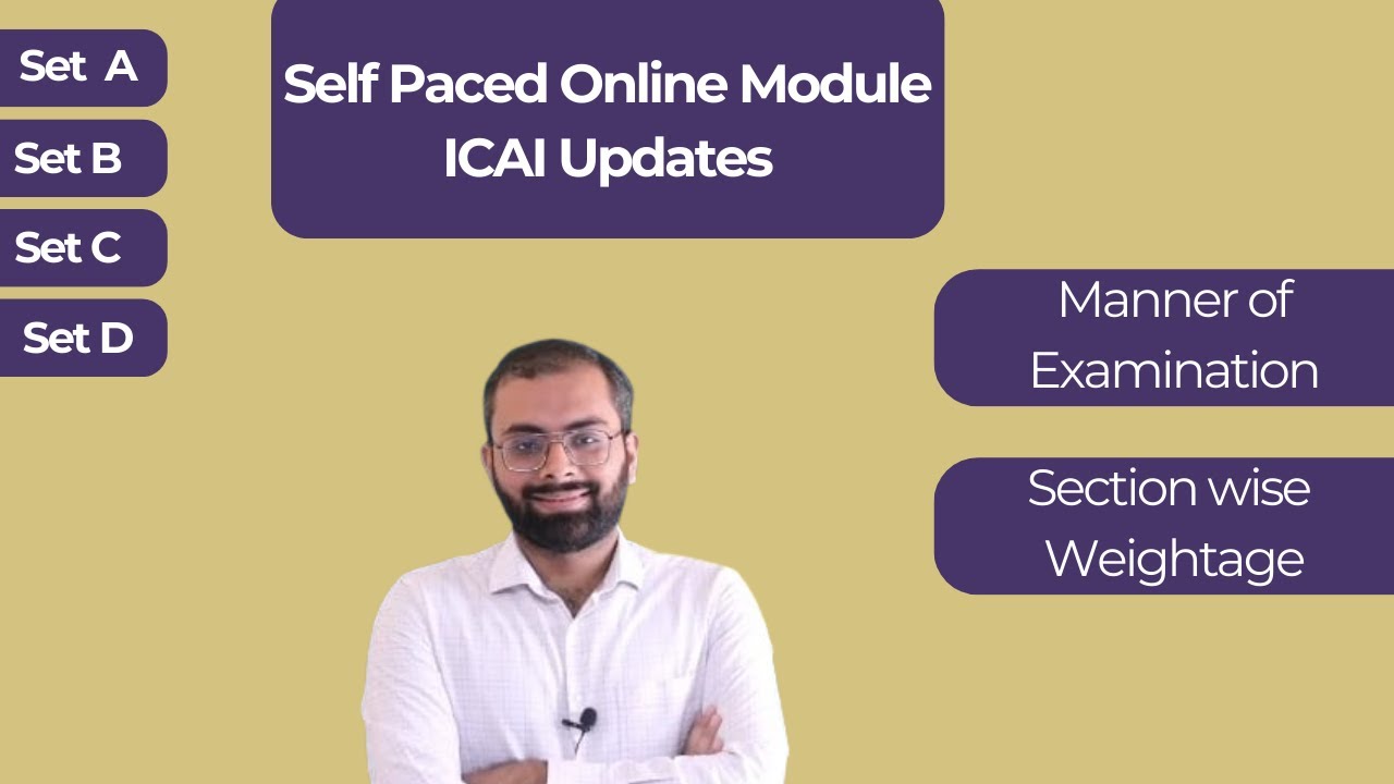 Self Paced Online Module Updates | Manner of Examination and Section ...