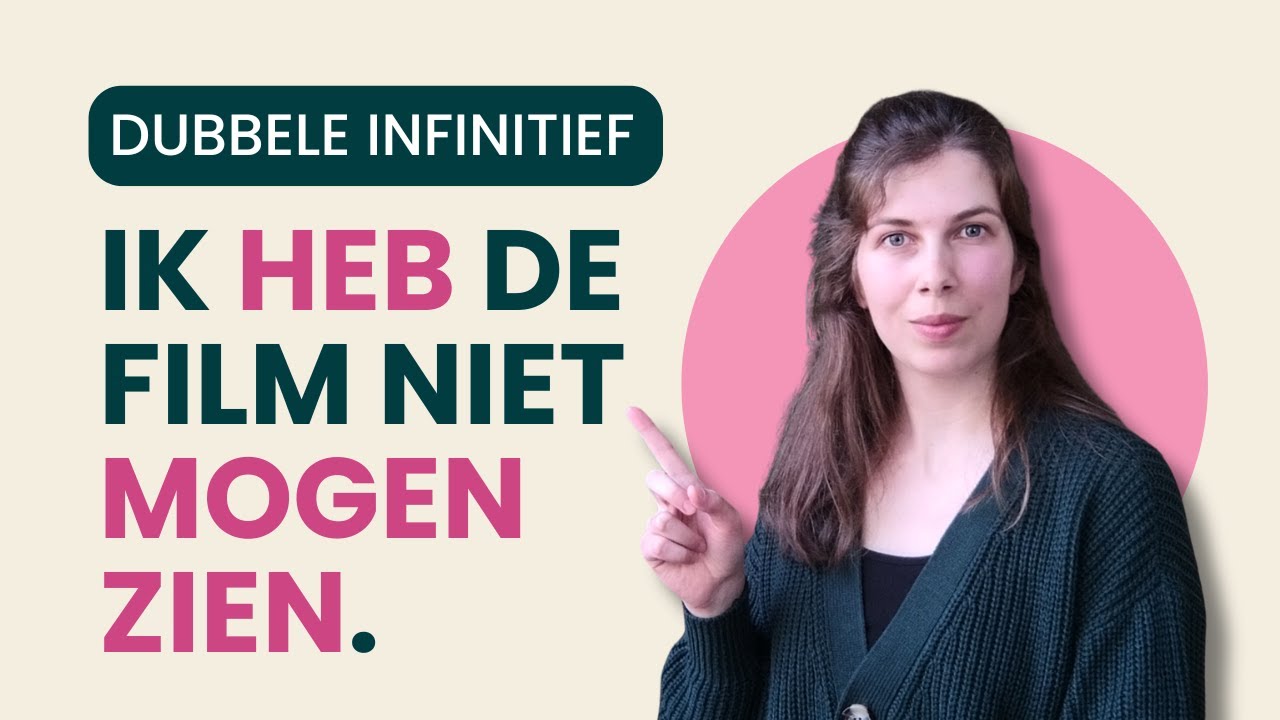 Dubbele infinitief in het perfectum | Learn Dutch Grammar (B1) - YouTube