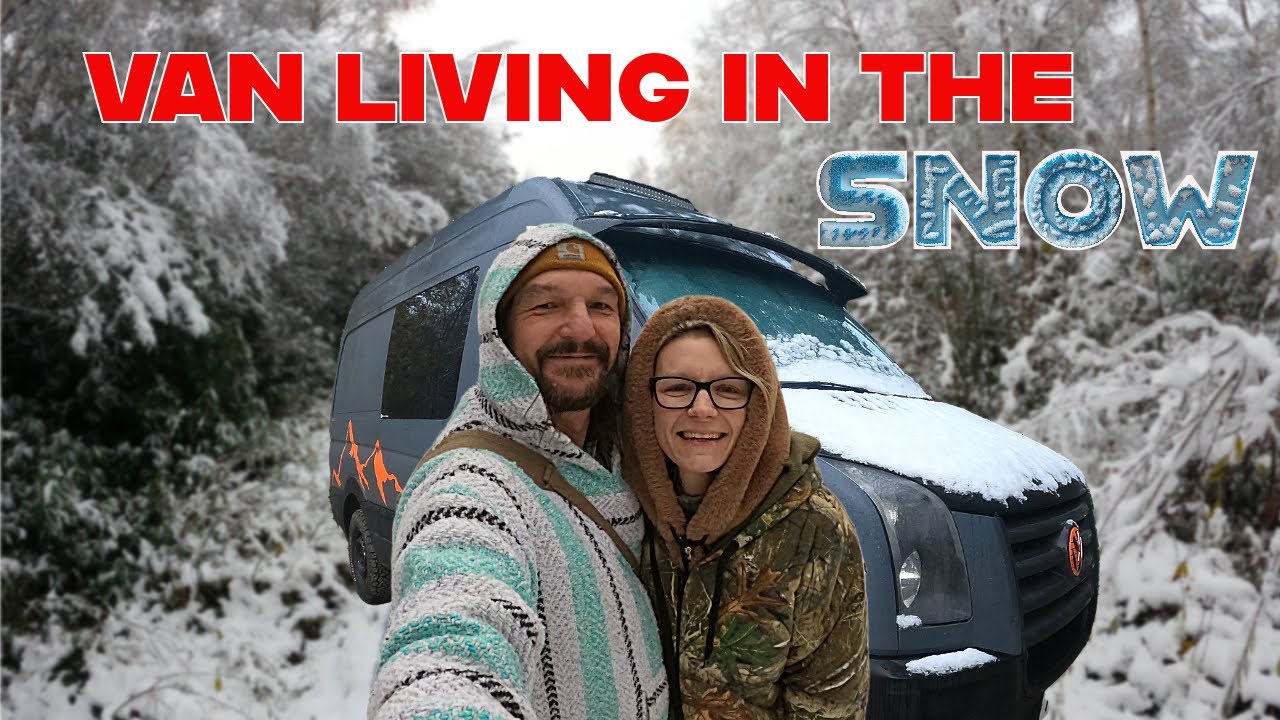 WINTER VANLIFE Starts EARLY! // Good Times In Our Self-Built VAN - YouTube