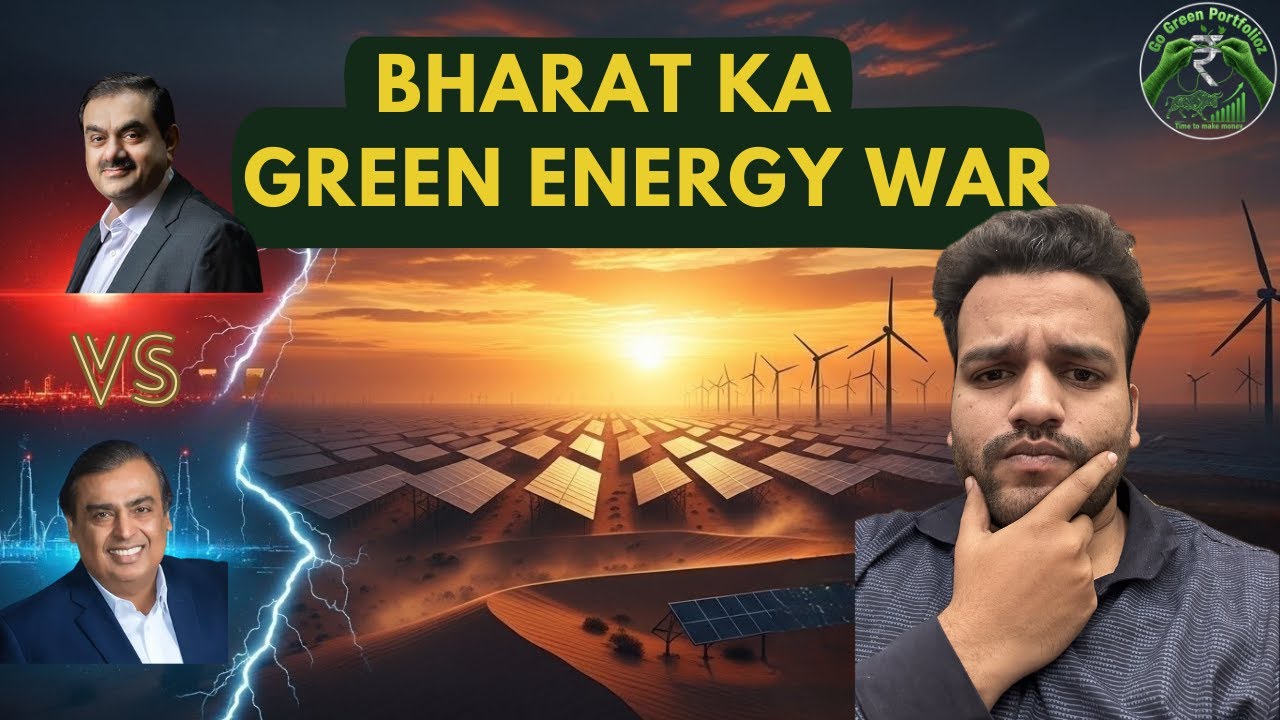 India Ka Green Energy WAR: Adani vs Ambani Desert Battle Explained 👑⚡ ...