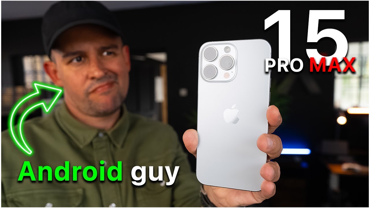 iPhone 15 Pro Max What surprised me... AS AN ANDROID USER! 🤖 - YouTube