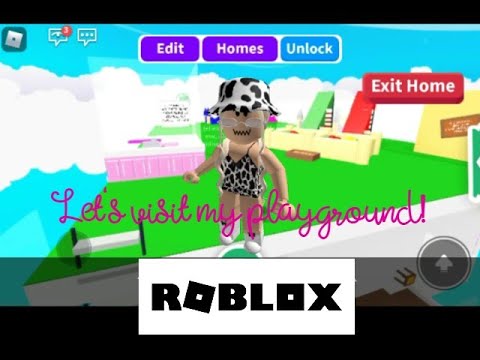 Roblox Adopt Me! Gameplay (Let's Visit My Playground) - YouTube