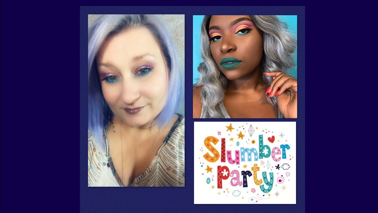 Makeup Challenge | 24hr slumber party with Moment with Chip - YouTube